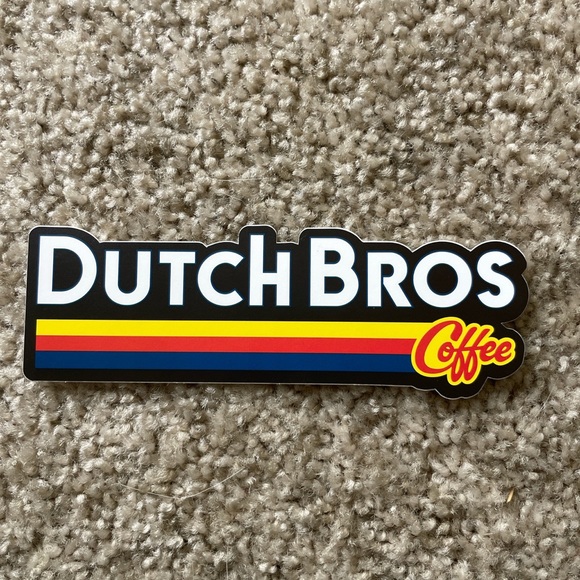 Dutch Bros | Design | Dutch Bros Coffee Sign Sticker | Poshmark